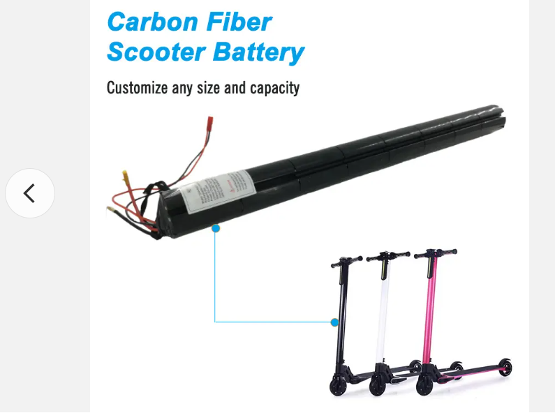 Lithium-ion Battery Pack Electric Scooter Battery for Foldable Carbon ...