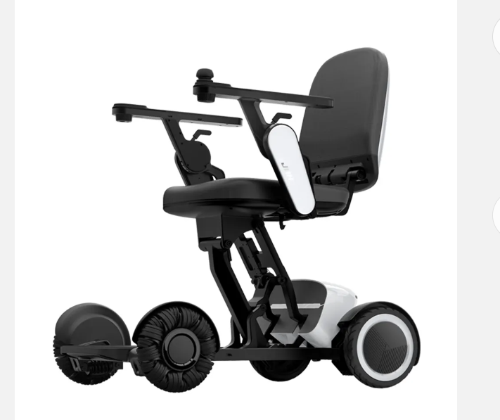 Adults using new intelligent Electric Wheelchair and high configuratio ...