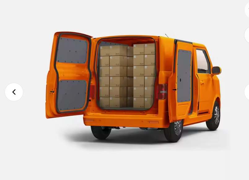 high speed electric car for Supermarket logistics electric van for exp ...