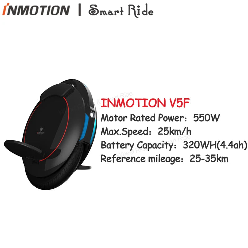 INMOTION Updated V5F Electric Unicycle Monowheel Onewheel Selfbalancin ...
