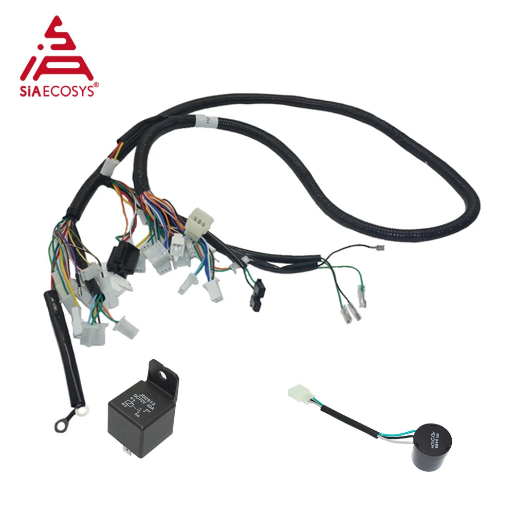 US Warehouse! Vehicle Wiring Harness Plug and play for Fardriver Hall ...