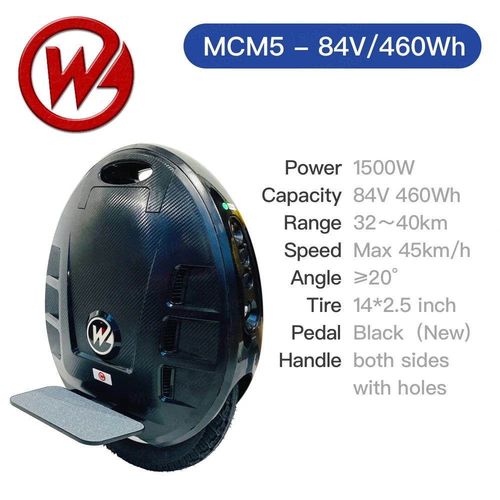 Begode Gotway MCM5 800Wh 84V One Wheel Electric Monowheel 14 inch Self ...
