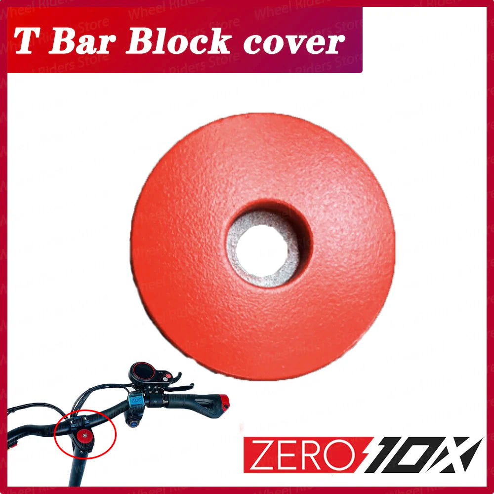 Original Zero 10X T Bar Block Cover For T10 Electric Scooter Parts Acc ...