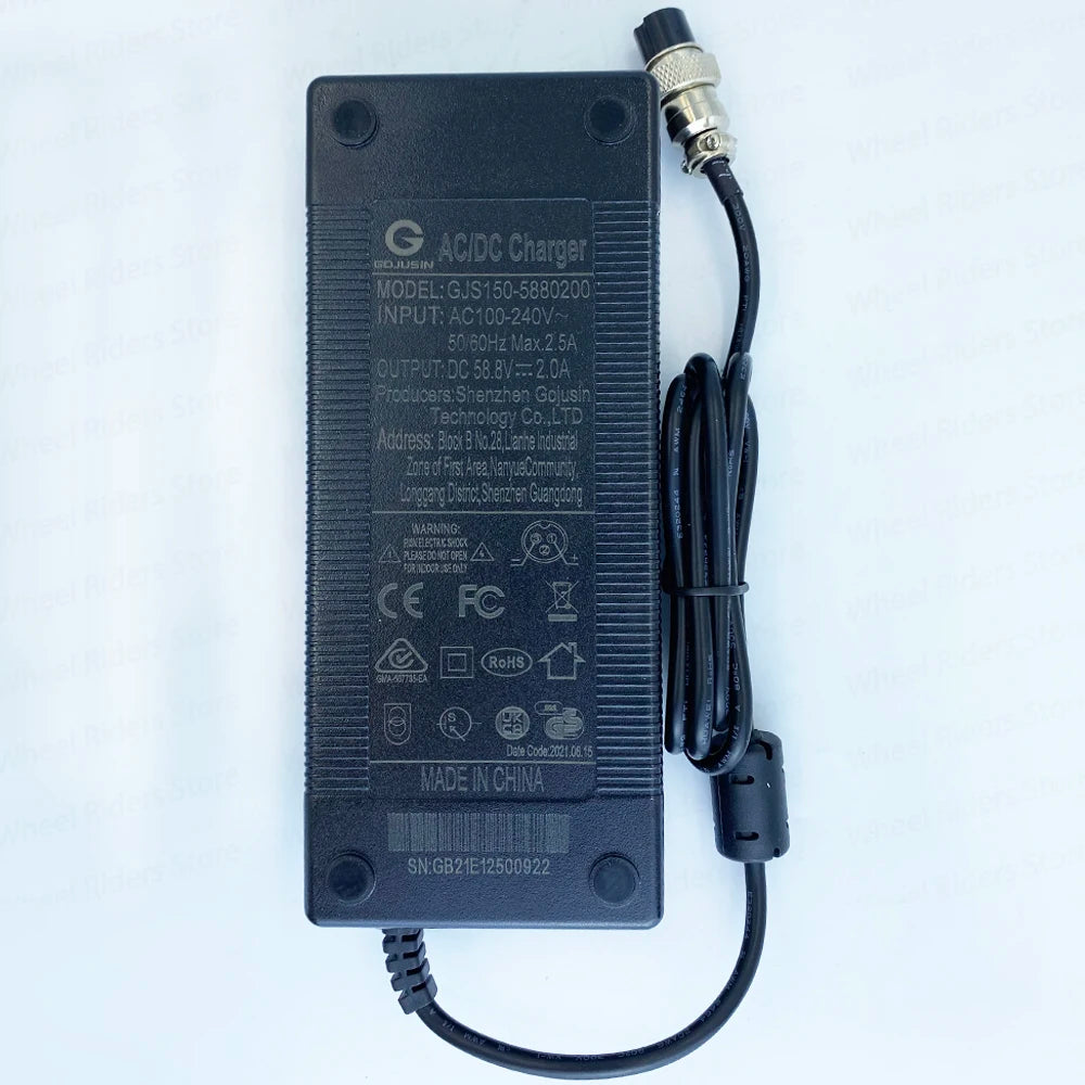Zero 52V 60V 72V Original Charger Zero8X Zero10X Zero11X Electric Scoo ...