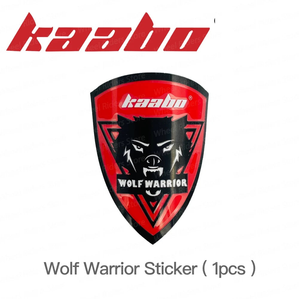 Kaabo Wolf Warrior Logo Sticker badge Wolf-warrior WW front parts acce - E Smart Way