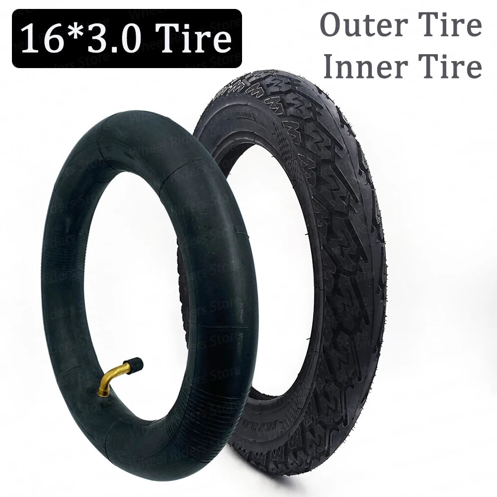Original 16*3.0 Tyre Outer Tire Inner Tire Suit For KS 16X BEGODE Niko ...