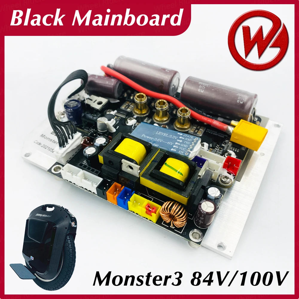 Gotway Begode Monster V3 New Black Main Board GW 84V 100V Monster3 Mai ...