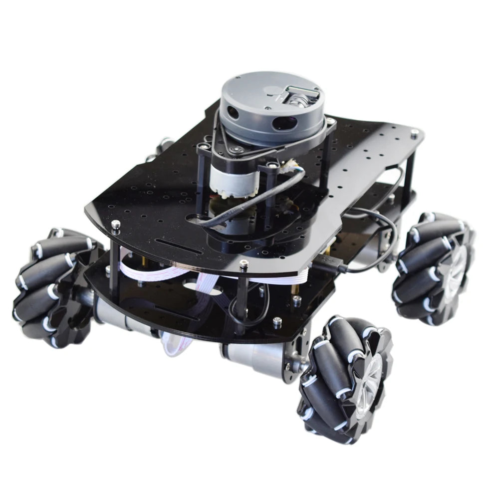 ROS Autopilot Mecanum Wheel Robot Car Chassis Kit with Arduino STM32f1 ...