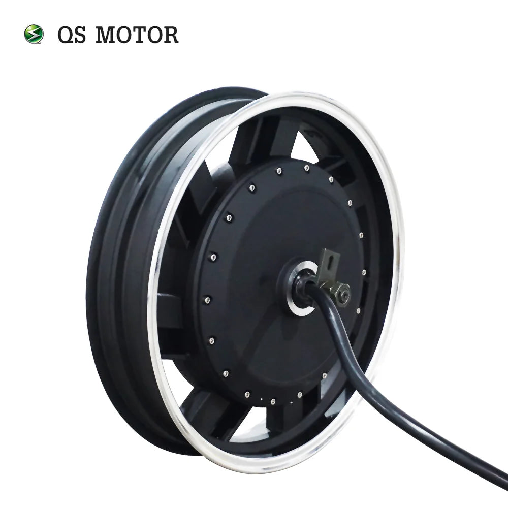 QSMOTOR High power 17*3.5inch 2kW 2000w 28H V2 Electric Scooter Hub Mo ...