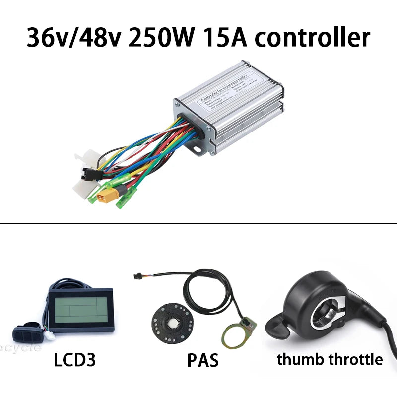 36v-48 250w/350w/500w/750w/1000w/1500w electric bike conversion kit co ...