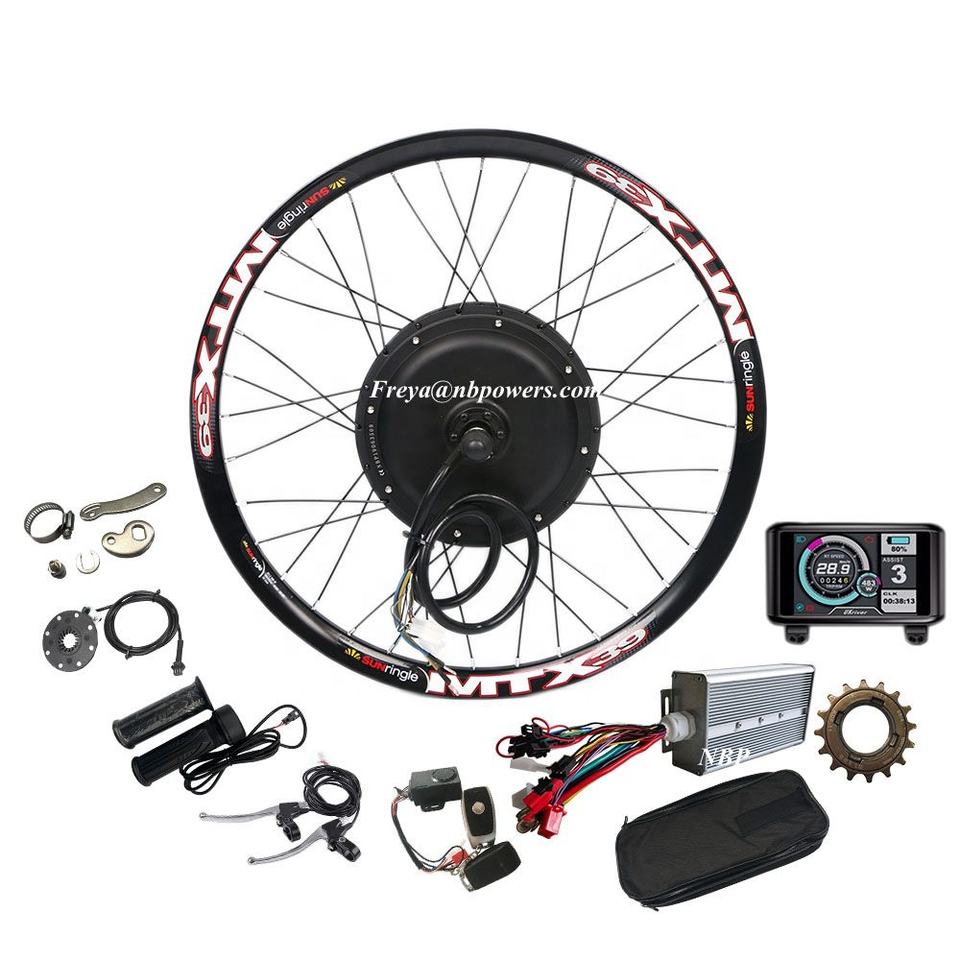 3000W Electric Bike Conversion Kit - Powerful Brushless Hub Motor and ...