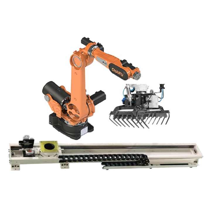 6 Axis Industrial Robotic Arm SF165-K2650 With CNGBS Robot Gripper Gui ...