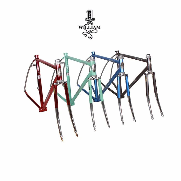 700C Reynolds Pipe Frame Chrome-Molybdenum Steel Road Bike Frame Vinta ...