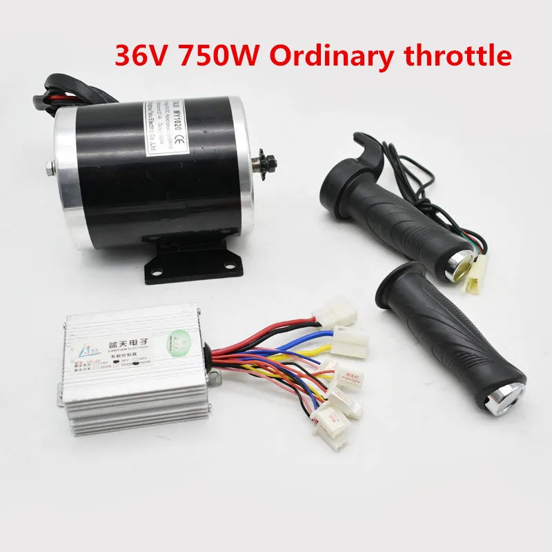 750W Electric Motorcycle Motor Kit Changing Gas ATV To Electric ATV DI ...