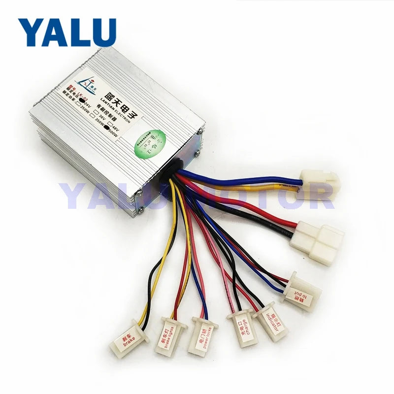 PMDC Motor Controller 24V 36V 48V 500W Brushed DC Motor Speed Controll ...
