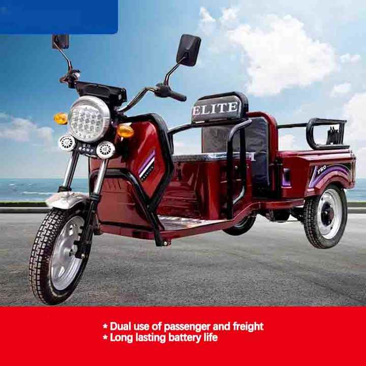 New Small Ev Cargo Tricycle Cargo and Passengers Tricycles Chinese Tri ...