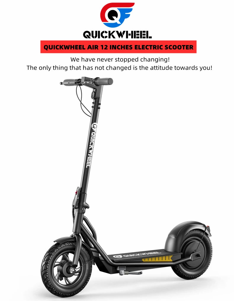 Quickwheel Air 500W 36V Off Road Fast Powerful Adult Foldable Electric ...