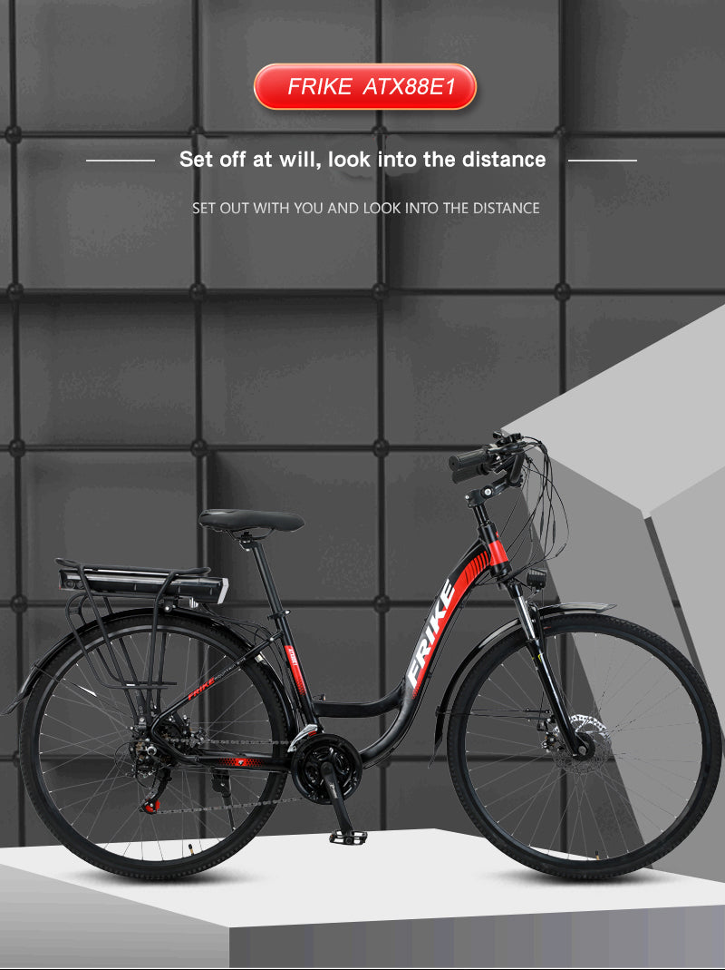 FRIKE 88E1 28-Inch City Electric Bike - Embrace the Joy of Urban Commu ...