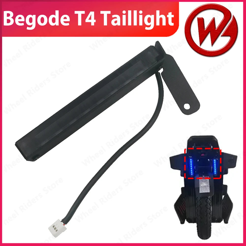 Original Tail Light Assembly Part For Begode T4 Electric Wheel Rear Li ...