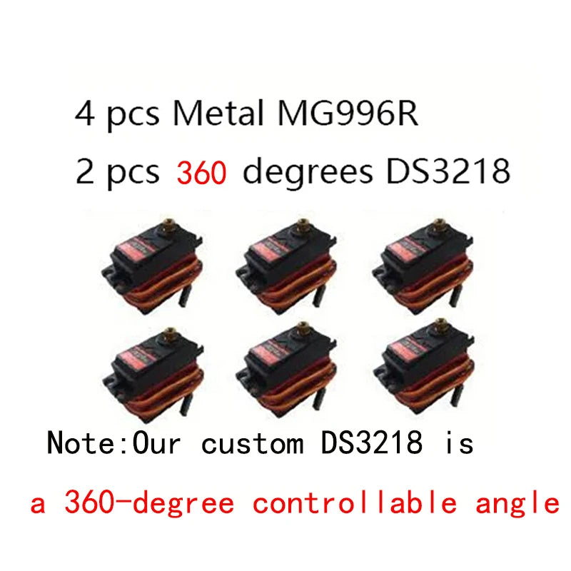 Robotic Arm Kit 6 Dof Programming Robot Arm Diy Kit For Arduino For Ra E Smart Way