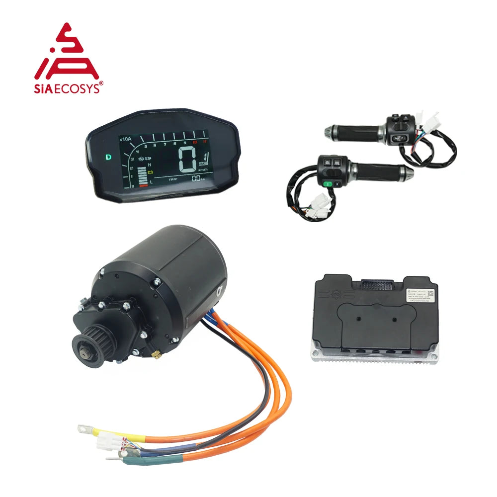 QS MOTOR QS138 90H V3 4000W Liquid Cooled Mid Drive Motor Kits with Fa ...