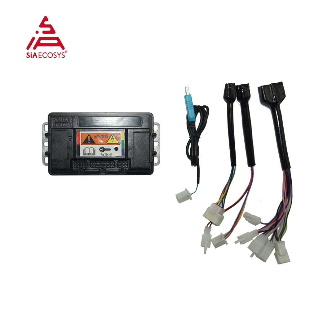 VOTOL Controller EM50-4 72V Programmable Controller with LIN cable for ...
