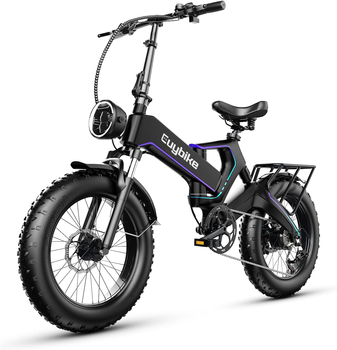ZHENGBU K6T Unibody Magnesium Alloy 1000W 48V 16AH Folding Electric Bi ...