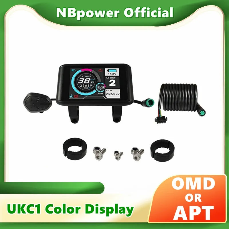TFT UKC1 color display for Ebike APT protocol and OMD protocol UKC1 Sc ...