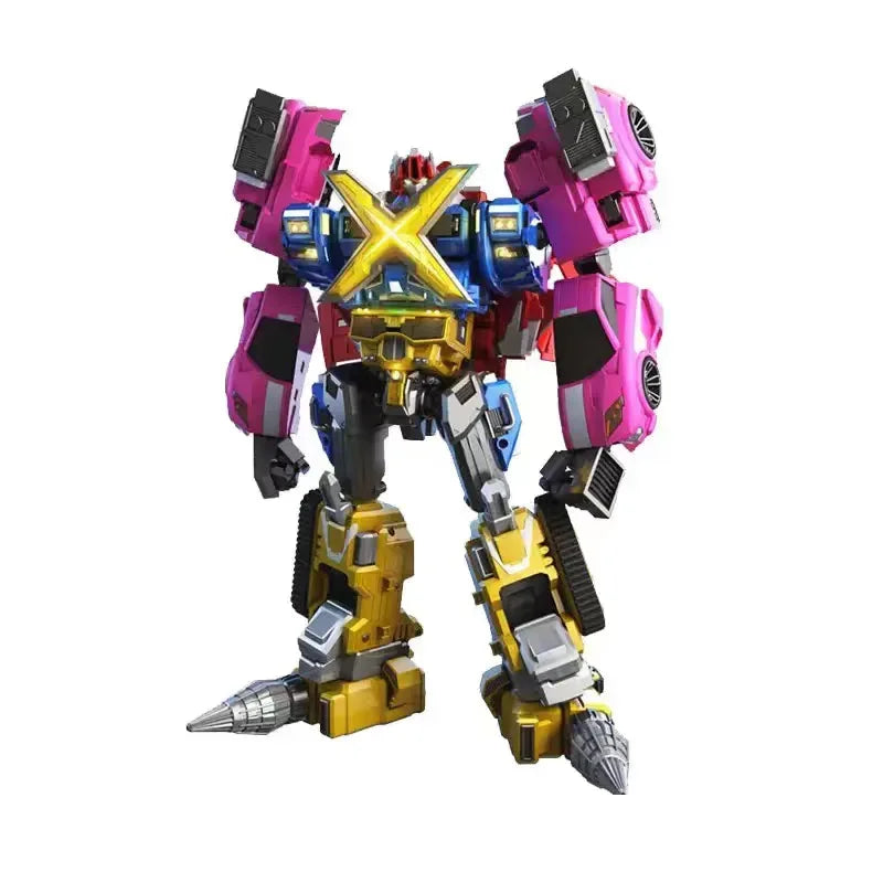 4pcs/set Mini Force Transformation Robot Toys Action Figures MiniForce ...