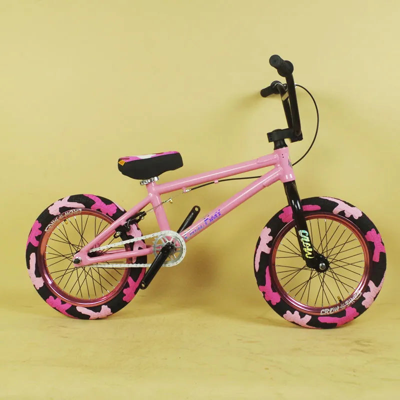 16Inch BMX BIke Pink Aluminum Bicycle Children Mini Show/Street Bike ...