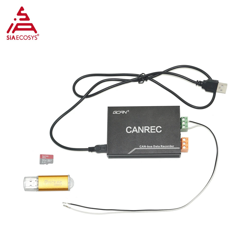 SiAECOSYS CAN Recorder/Black Box Using on Motorcycle for Data Record a ...