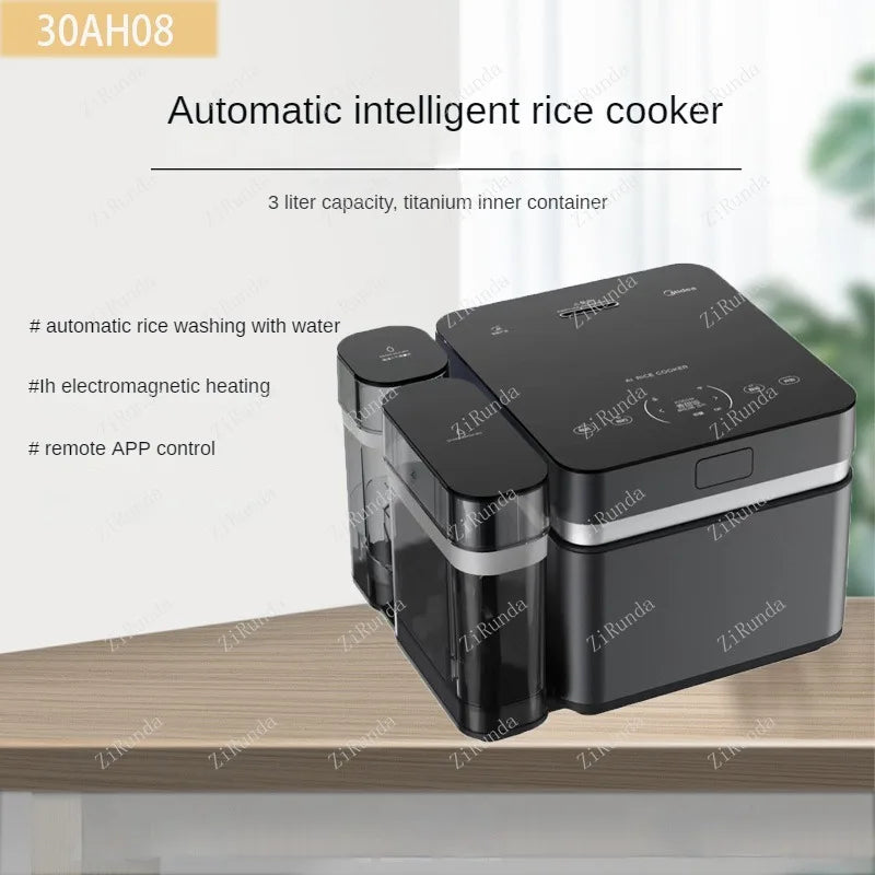 ~Smart Rice Cooker Kitchen Cooking Robot Automatically Adds Water To S ...