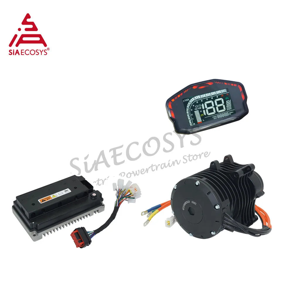 QS Motor 3000W 5500W QS138 70H V3 100KMPH Air Cooling Mid Drive Motor ...