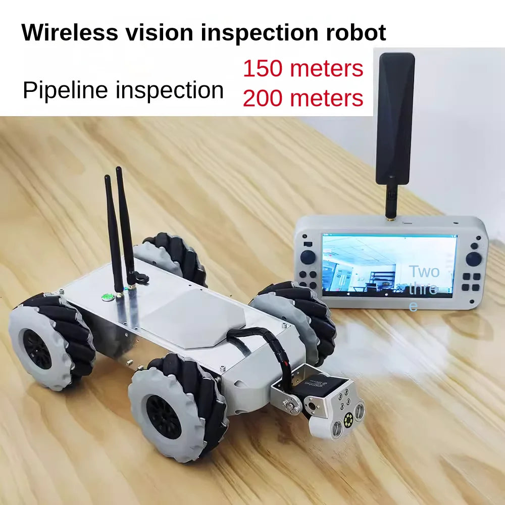 Wireless Reconnaissance Pipeline Detection Robot Car Chassis HD Image ...