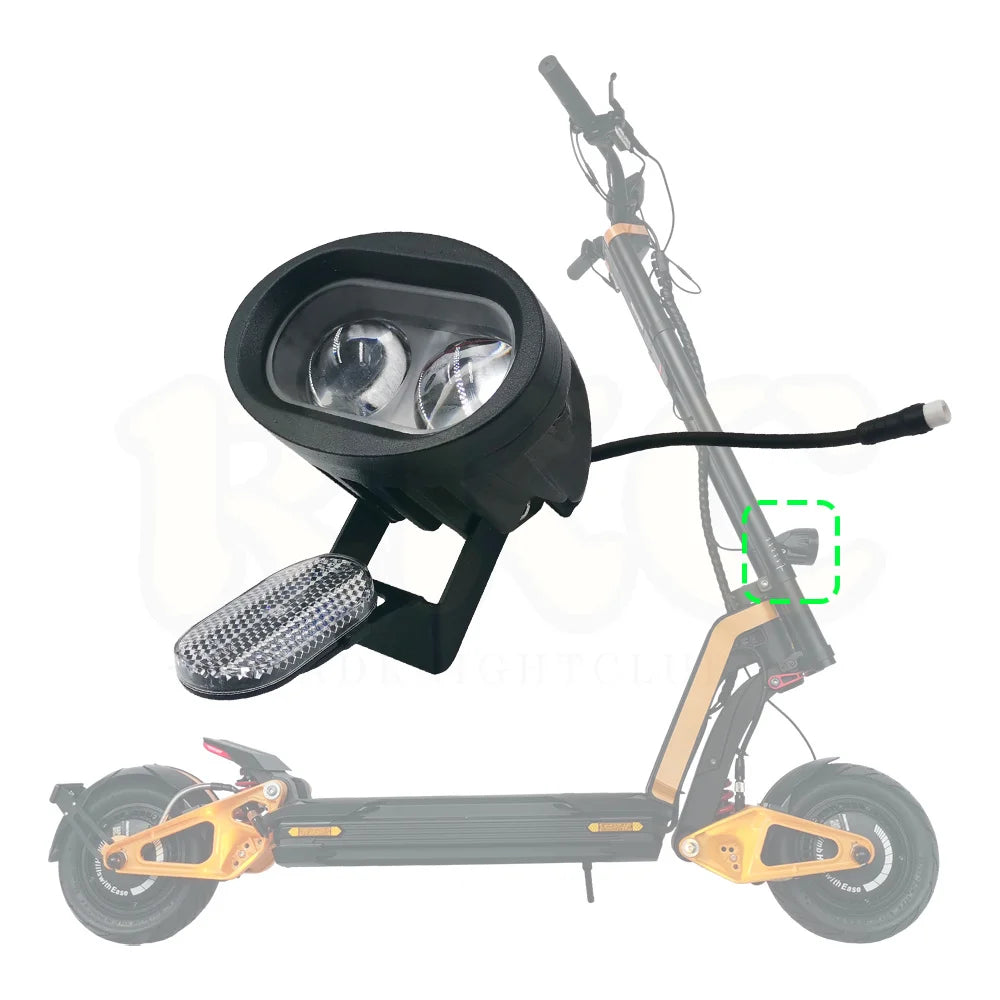 Original INMOTION RS 72V 40Ah Head lamp Electric Scooter INMOTION RS H ...