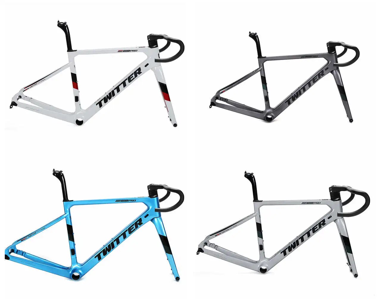 New TWITTER T800carbon fiber road bike frame climbing racing stage ful ...