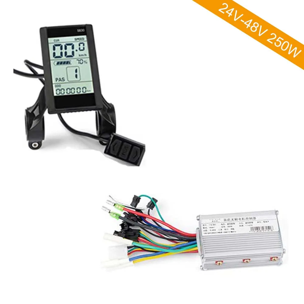 EBike Controller 48V LCD E Bike Display Speed Controller For Brushless ...