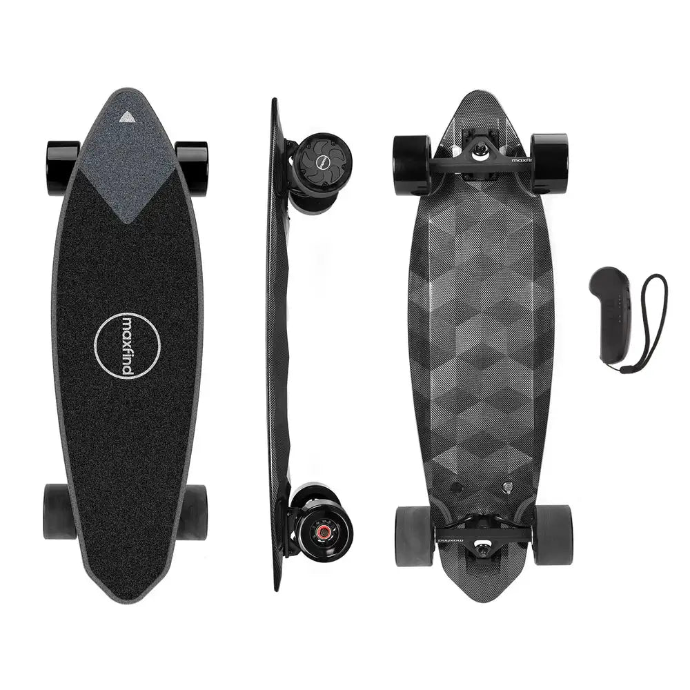 MAXFIND Max2Pro Dual Hub Motor Lithium Battery Electric Skateboard Lon ...