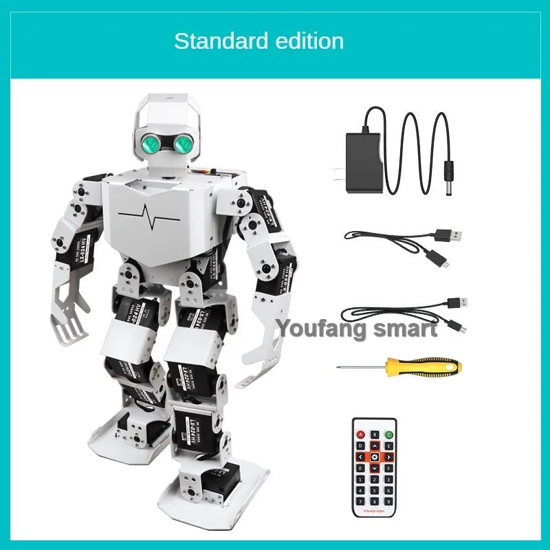 17 Dof Humanoid Bionic Robot Tonybot for Arduino Educational Artificia ...