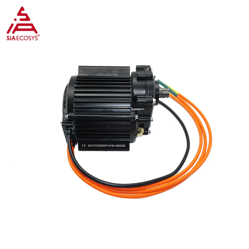 SiAECOSYS QS 120 60H 2000W V3 72V Mid Drive Motor with Gearbox - E ...
