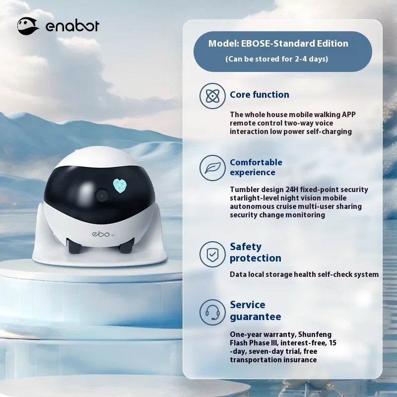 Enabot Ebo Air Ebo Se Intelligent Robot Remote Monitoring Robot Wirele ...