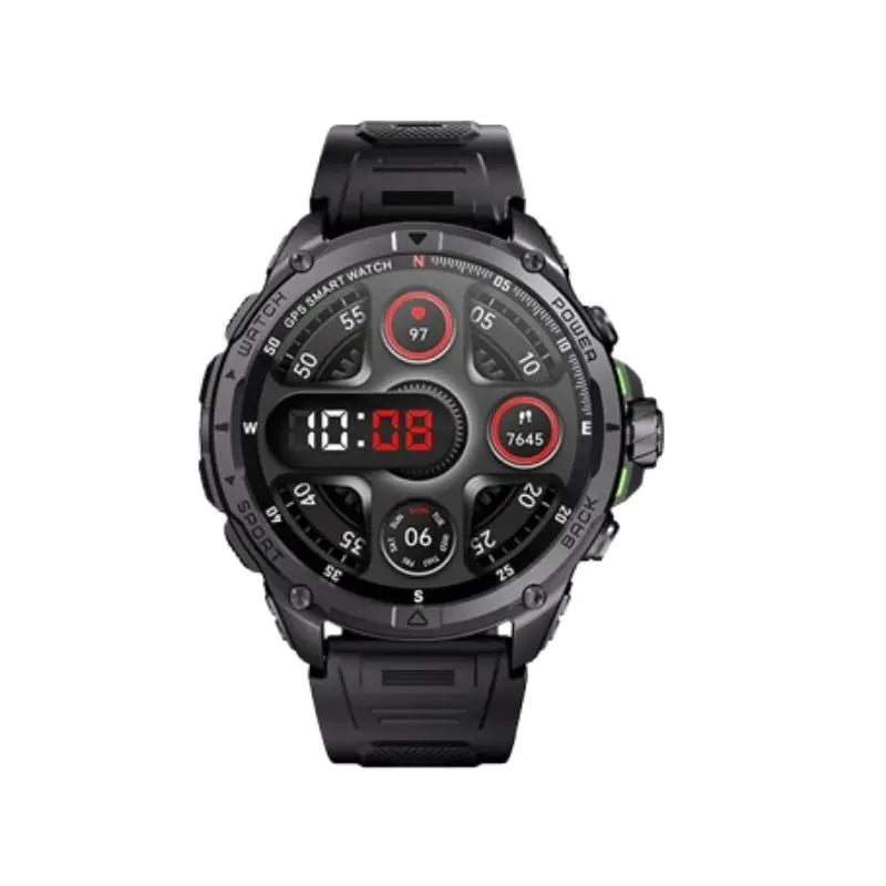 KUMI U5 Pro Smart Watch Outdoor Waterproof AI Navigation Watch Heart R ...