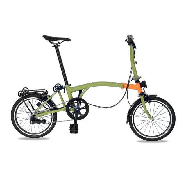 Litepro Folding Bike 16 Inch Internal 3 Speeds Steel Frame Mini Foldin ...